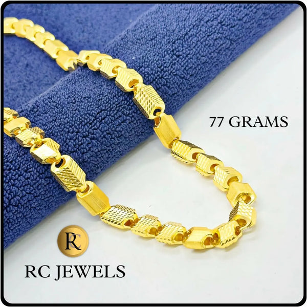 22kt Choco / Stampo Chain – HM Sarafa Bazar India Pvt Ltd