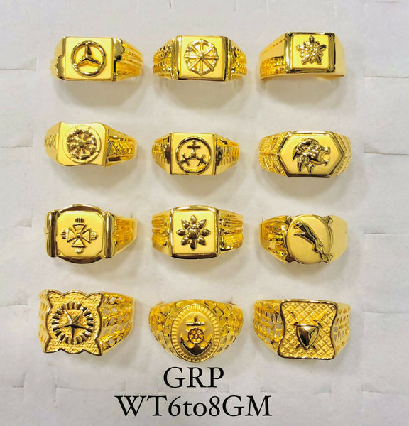 Plain Gents Rings – HM Sarafa Bazar India Pvt Ltd