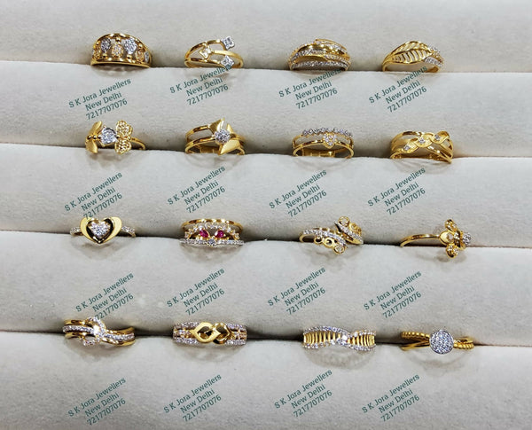 CZ Ladies Rings – HM Sarafa Bazar India Pvt Ltd