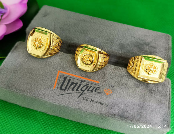 Gold Gents Rings – HM Sarafa Bazar India Pvt Ltd