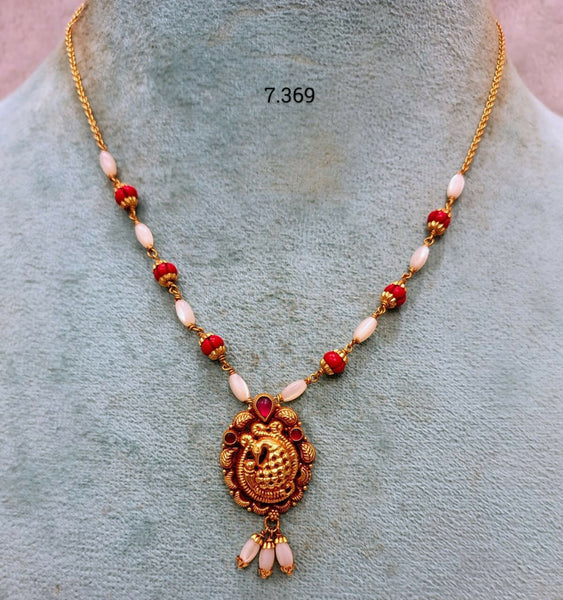 Antique Temple Fancy Mala – HM Sarafa Bazar India Pvt Ltd