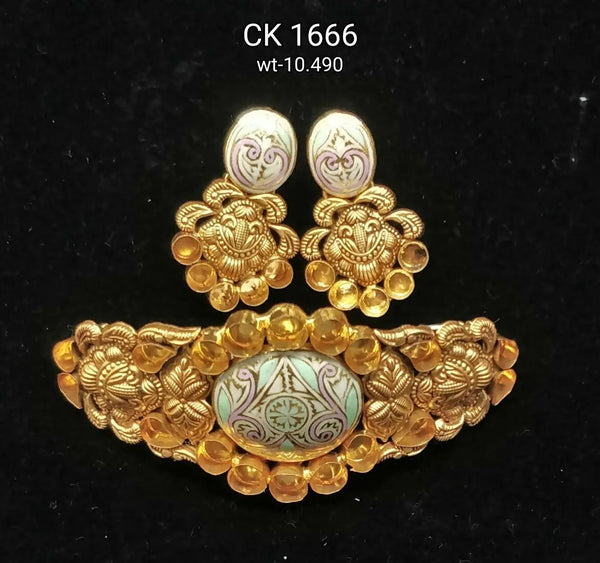 Antique Chick Set Khoka – HM Sarafa Bazar India Pvt Ltd