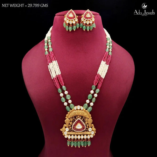 Antique Long Set – HM Sarafa Bazar India Pvt Ltd