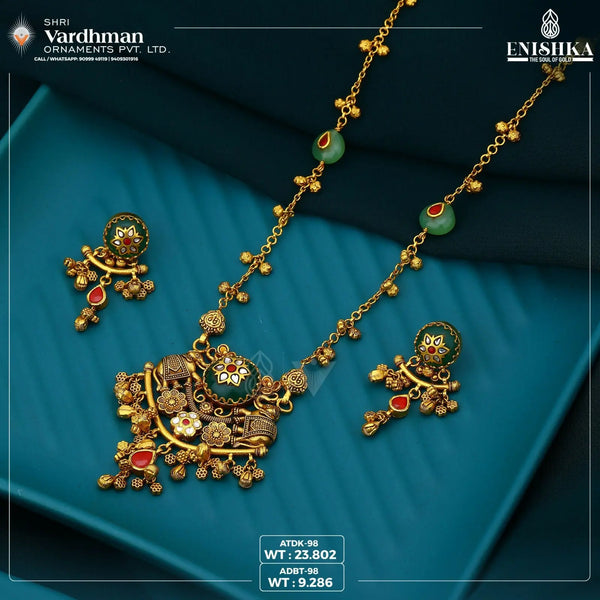 Antique Long Set – HM Sarafa Bazar India Pvt Ltd