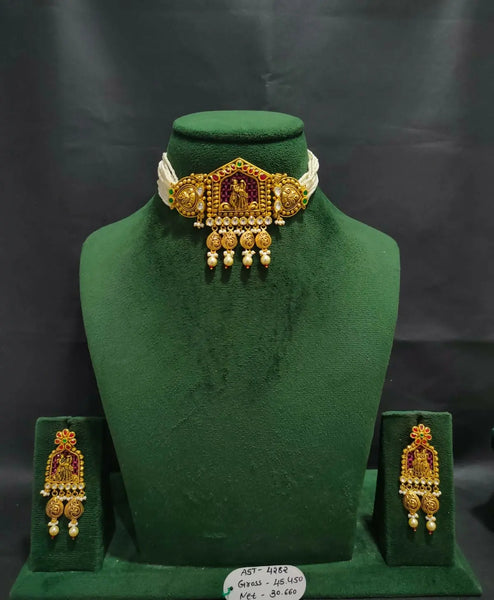 Antique Temple Chick Set – Sarafa Bazar India