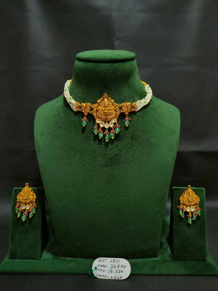 Antique Temple Chick Set – Sarafa Bazar India