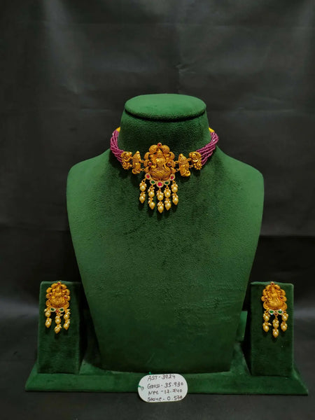 Antique Temple Chick Set – Sarafa Bazar India