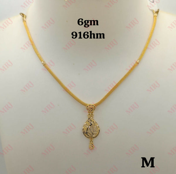 22kt Turkey Chain Set – HM Sarafa Bazar India Pvt Ltd