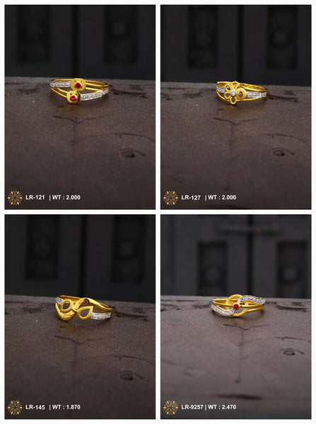 CZ Ladies Rings – HM Sarafa Bazar India Pvt Ltd