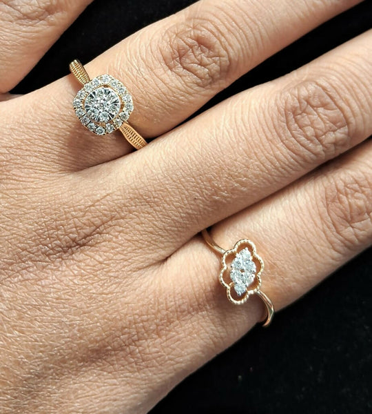 Diamond Ladies Rings – HM Sarafa Bazar India Pvt Ltd