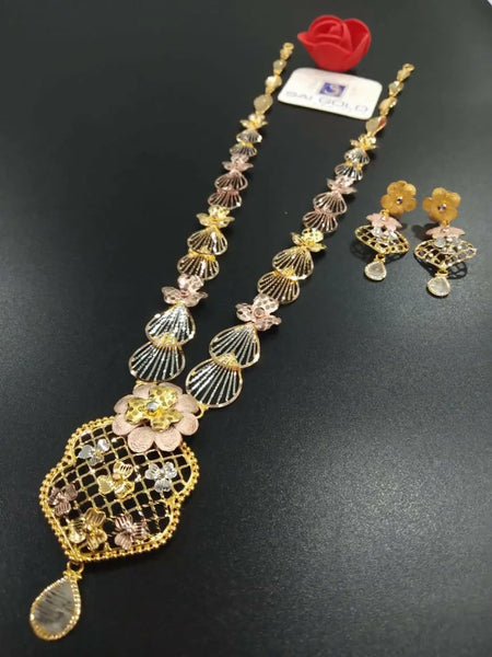 Flora Long Set – HM Sarafa Bazar India Pvt Ltd
