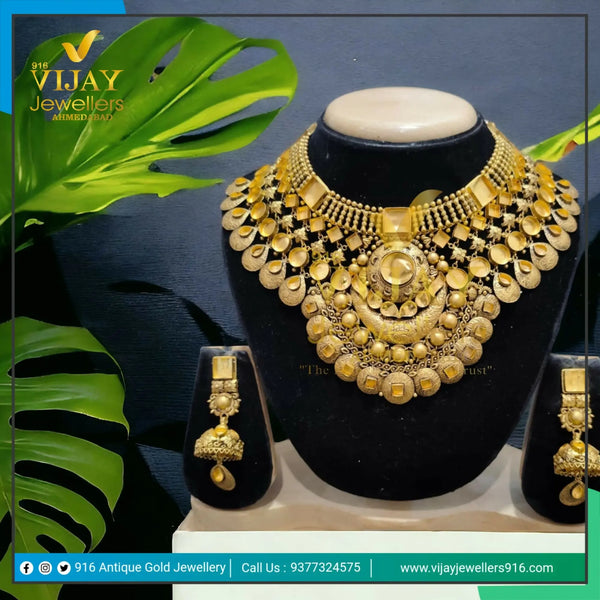 Heavy look jhalar set – Sarafa Bazar India