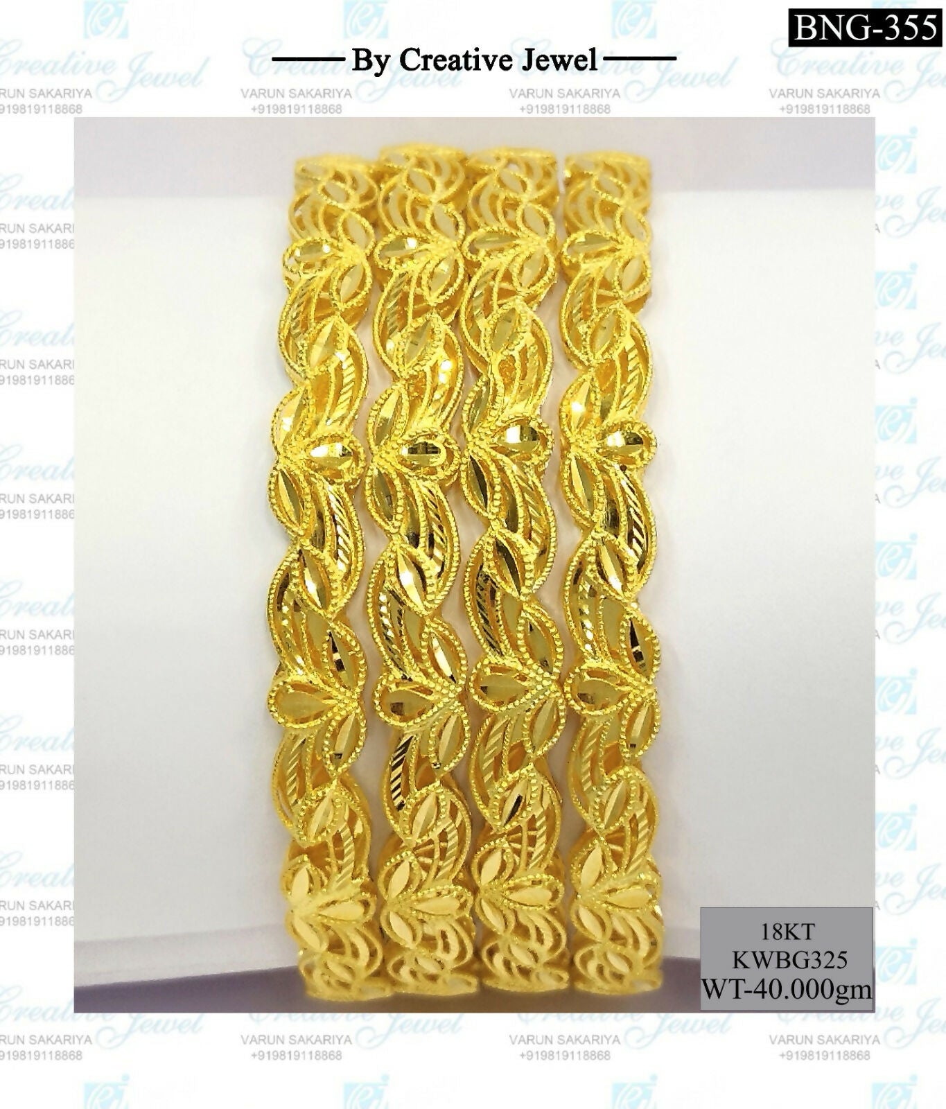Turkish/Italian Gold Bangles – HM Sarafa Bazar India Pvt Ltd