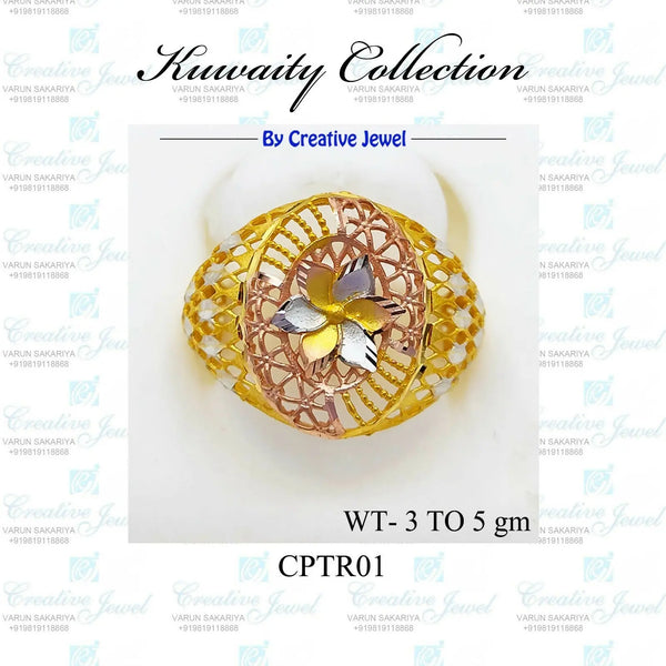 KUWAITY RODIUM RING – HM Sarafa Bazar India Pvt Ltd