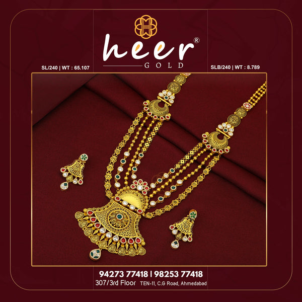Antique Long Set – HM Sarafa Bazar India Pvt Ltd