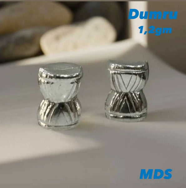 Pure Silver Damru – HM Sarafa Bazar India Pvt Ltd