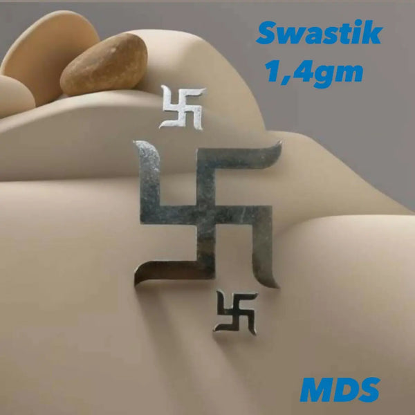 Pure Silver Swastik – HM Sarafa Bazar India Pvt Ltd