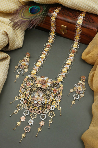 Flora Long Set – HM Sarafa Bazar India Pvt Ltd