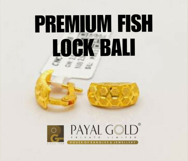 Premium Fish Lock Bali – HM Sarafa Bazar India Pvt Ltd