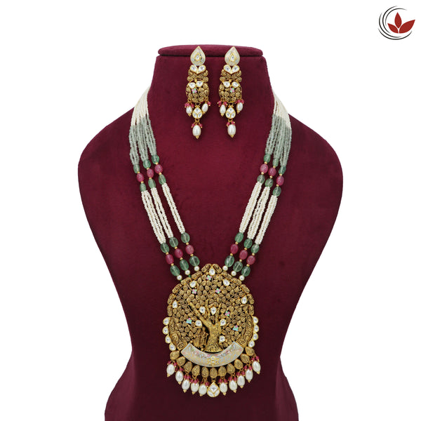 Antique Long Set – HM Sarafa Bazar India Pvt Ltd