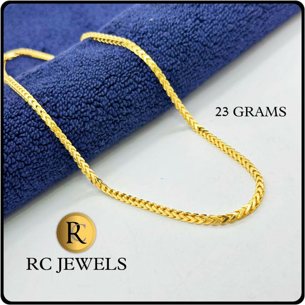 22kt Rolex Casting Chain – HM Sarafa Bazar India Pvt Ltd