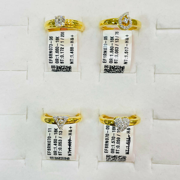 CZ Ladies Rings – HM Sarafa Bazar India Pvt Ltd