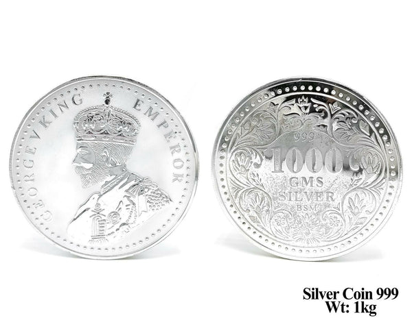 999 Silver Coin – HM Sarafa Bazar India Pvt Ltd