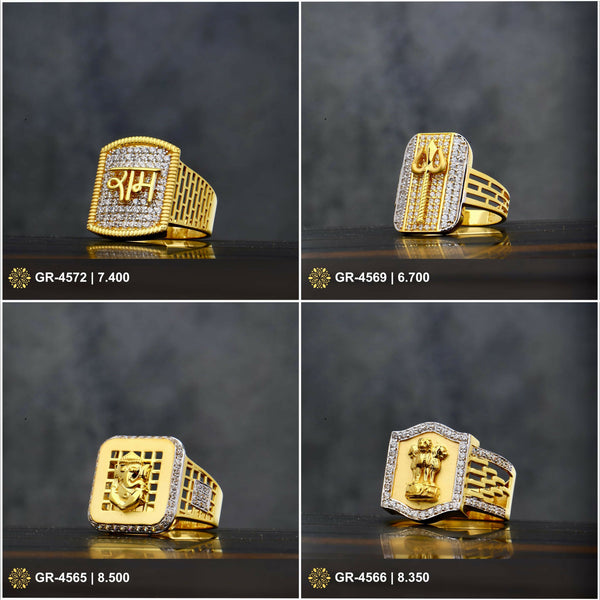 CZ Gents Rings – HM Sarafa Bazar India Pvt Ltd