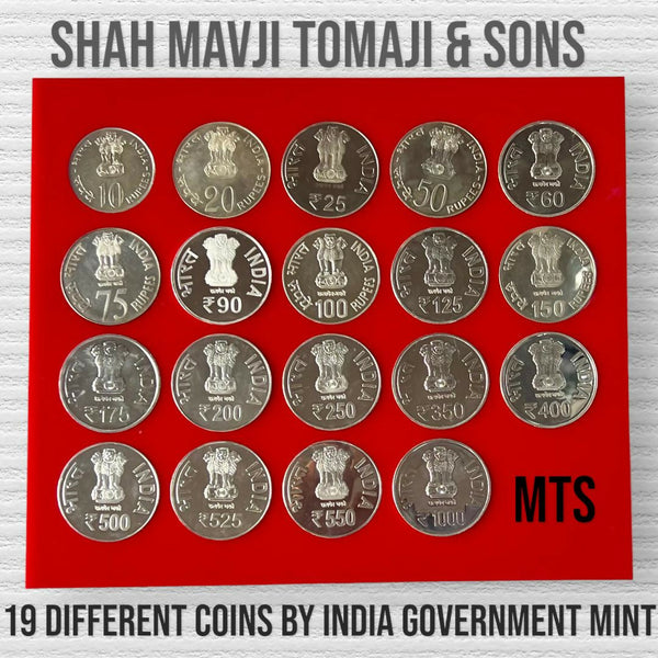19 Different Silver Coin – HM Sarafa Bazar India Pvt Ltd