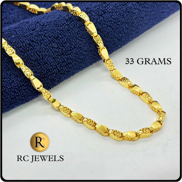 22kt Rolex Casting Chain – HM Sarafa Bazar India Pvt Ltd