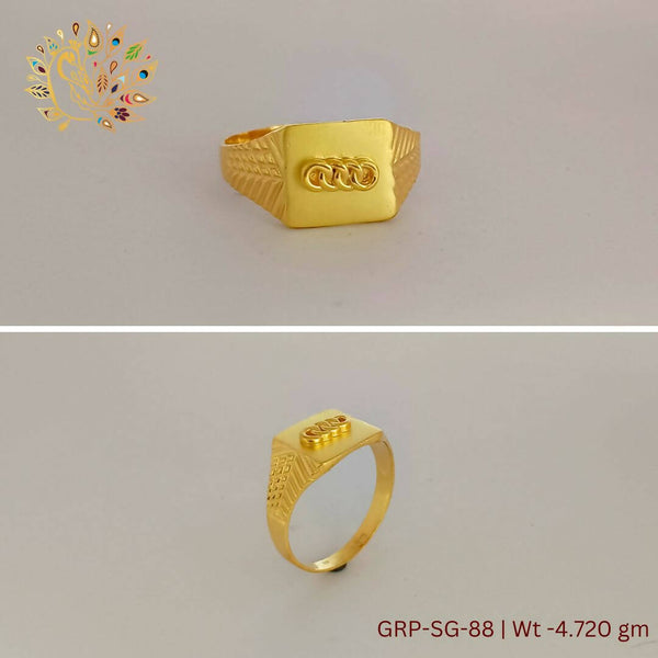 GRP-SG-88 - Plain Gents Rings – HM Sarafa Bazar India Pvt Ltd