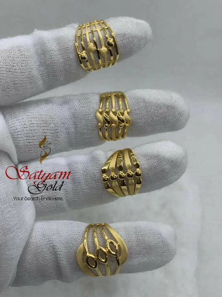 Plain Casting Ladies Rings – HM Sarafa Bazar India Pvt Ltd