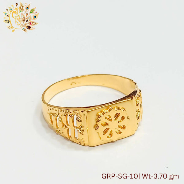 GRP-SG-10 Plain Gents Rings – HM Sarafa Bazar India Pvt Ltd