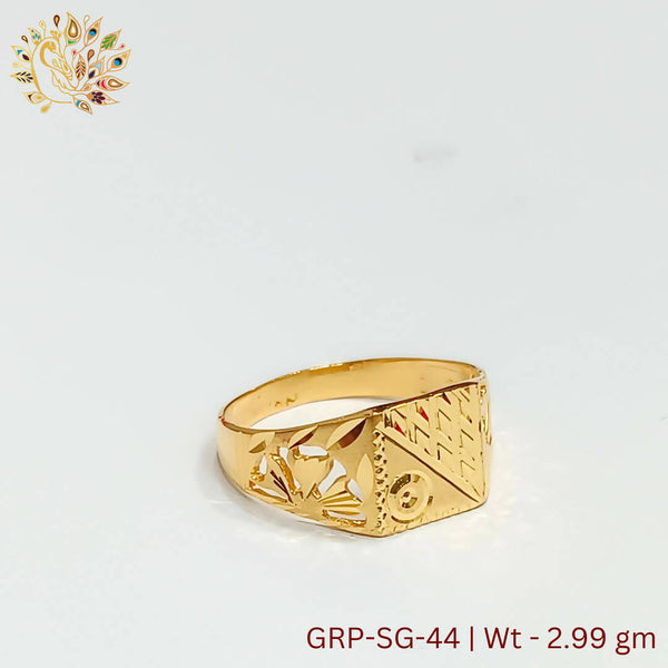 GRP-SG-44 - Plain Gents Rings – HM Sarafa Bazar India Pvt Ltd