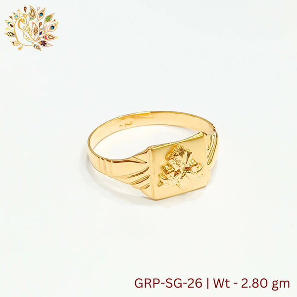 GRP-SG-26 - Plain Gents Rings – HM Sarafa Bazar India Pvt Ltd