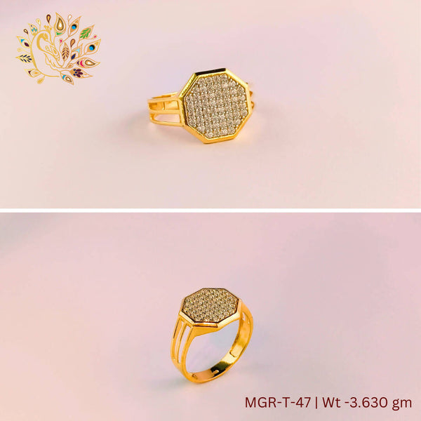 MGR-T-47 - Micro Gents Rings – HM Sarafa Bazar India Pvt Ltd