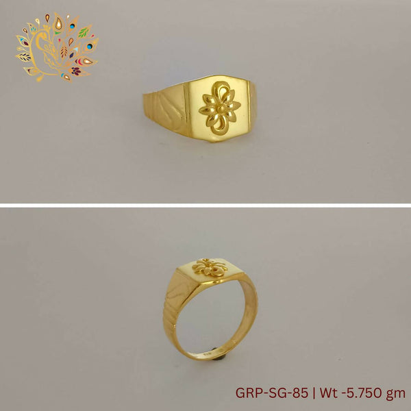GRP-SG-85 - Plain Gents Rings – HM Sarafa Bazar India Pvt Ltd