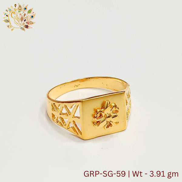 GRP-SG-59 - Plain Gents Rings – HM Sarafa Bazar India Pvt Ltd