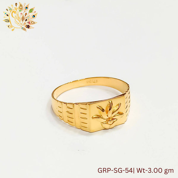 GRP-SG-54 - Plain Gents Rings – HM Sarafa Bazar India Pvt Ltd