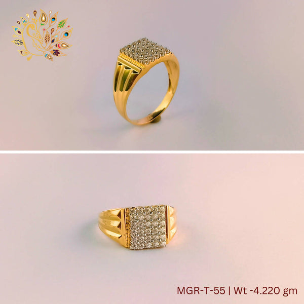 MGR-T-55 - Micro Gents Rings – HM Sarafa Bazar India Pvt Ltd