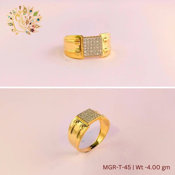 MGR-T-45 - Micro Gents Rings – HM Sarafa Bazar India Pvt Ltd