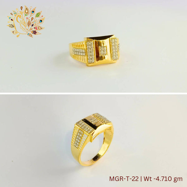 MGR-T-22 - Micro Gents Rings – HM Sarafa Bazar India Pvt Ltd