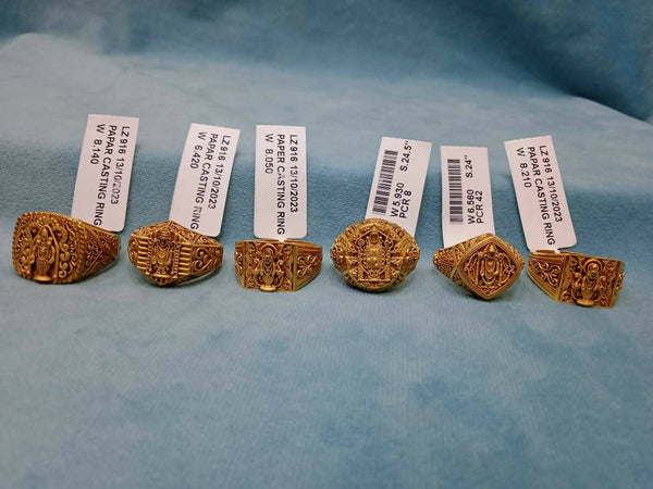 Antique Temple Rings – HM Sarafa Bazar India Pvt Ltd
