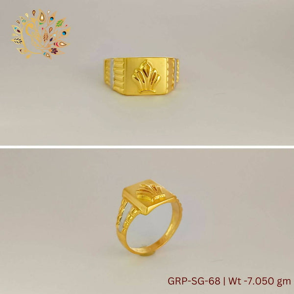 GRP-SG-68 - Plain Gents Rings – HM Sarafa Bazar India Pvt Ltd
