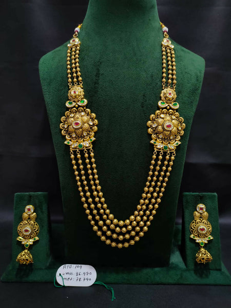 Antique Long Set – Sarafa Bazar India