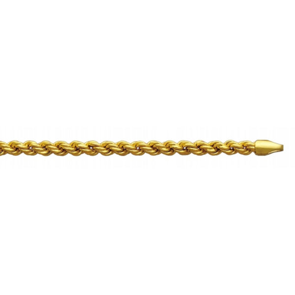 Hollow Rope/Rassa Gold Chain – HM Sarafa Bazar India Pvt Ltd