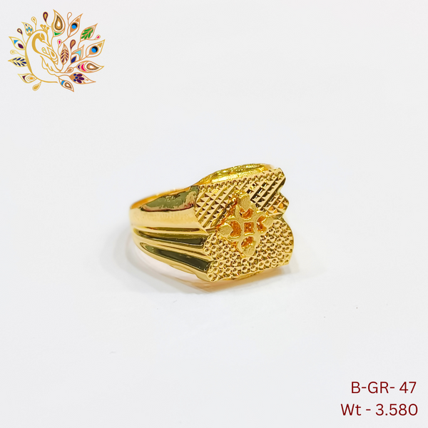 B-GR-47 - Bombay Gents Ring – HM Sarafa Bazar India Pvt Ltd