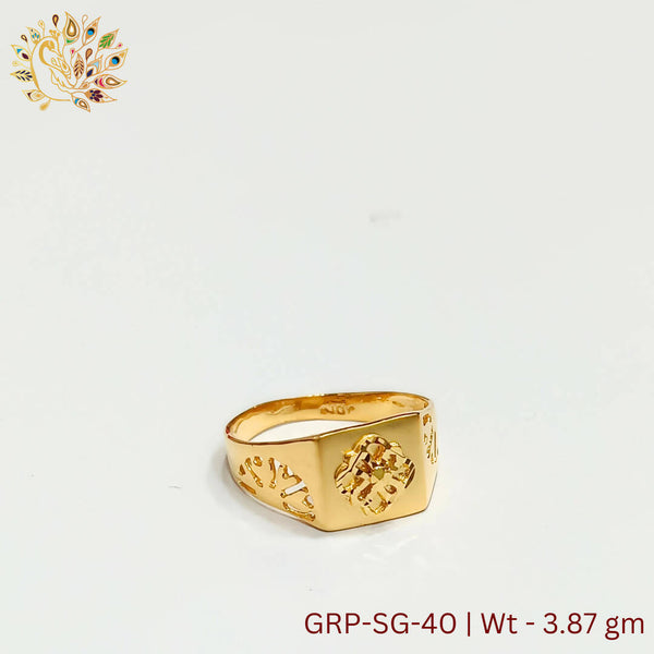 GRP-SG-40 - Plain Gents Rings – HM Sarafa Bazar India Pvt Ltd