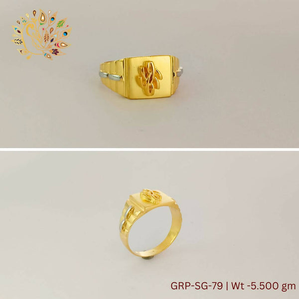 GRP-SG-79 - Plain Gents Rings – HM Sarafa Bazar India Pvt Ltd