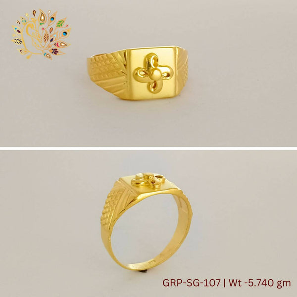 GRP-SG-107 - Plain Gents Rings – HM Sarafa Bazar India Pvt Ltd